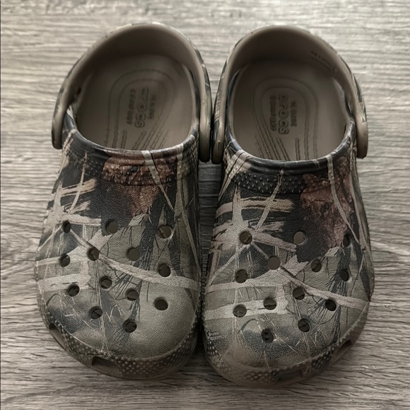 CROCS | Shoes | Crocs Brown Tan Sandals Ventilated Comfort | Poshmark